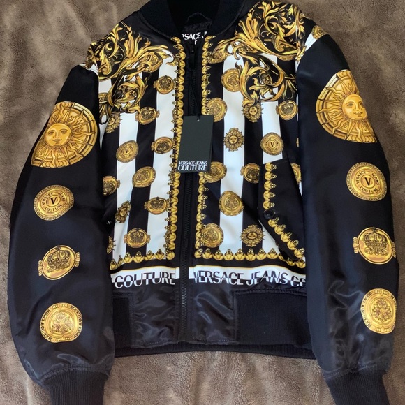 Versace | Jackets & Coats | Versace Bomber Jacket | Poshmark